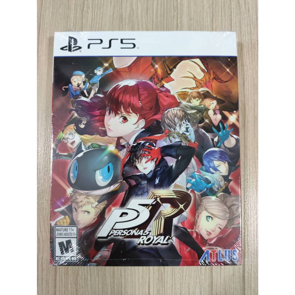 1st Hand PS5 Persona 5 Royal Steel Box steelbook P5R Zone 1 Eng New Item In Seal | Shopee ...