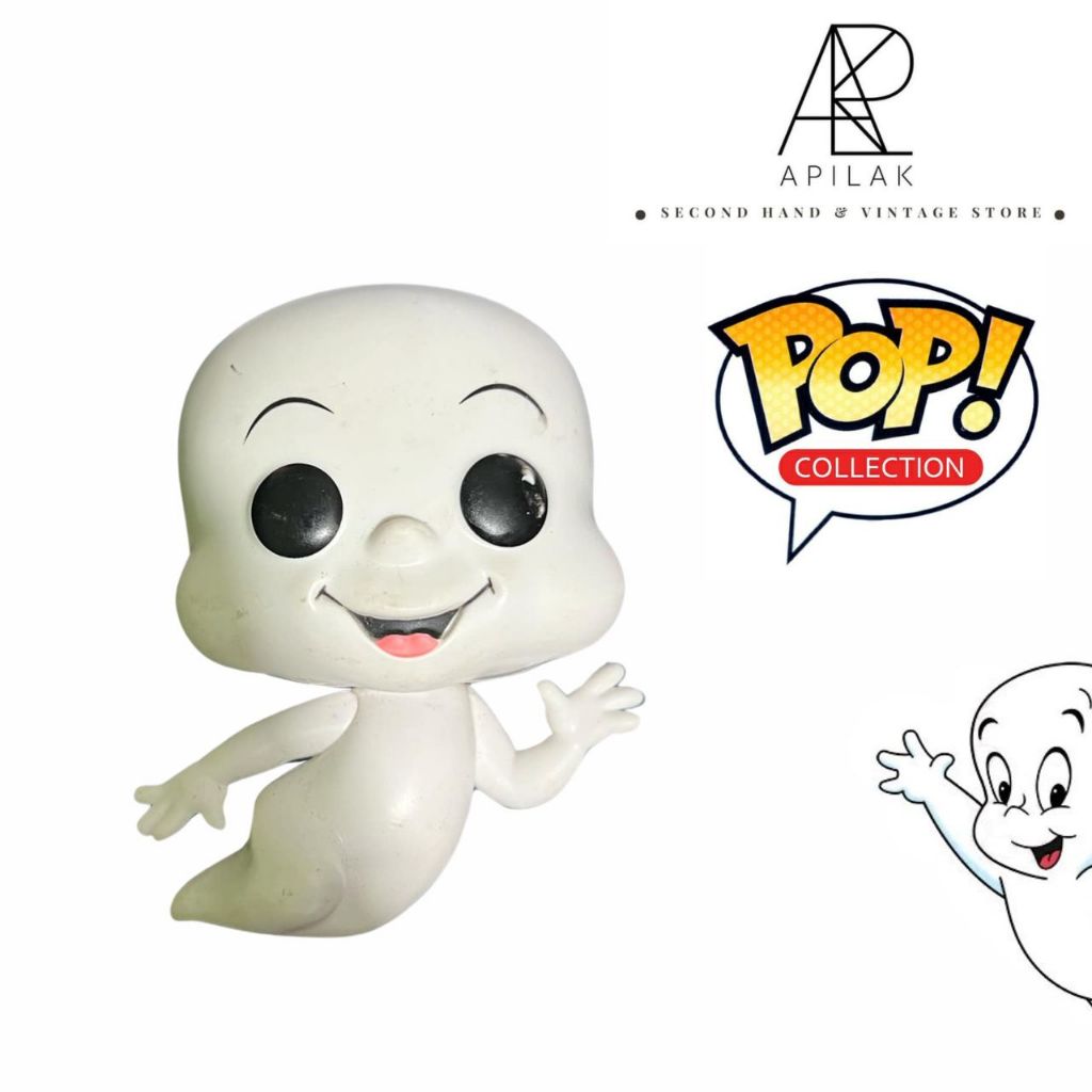 FUNKO POP! CASPER THE FRIENDLY GHOST (GLOW) SHOP FIGURE 850 Used ...