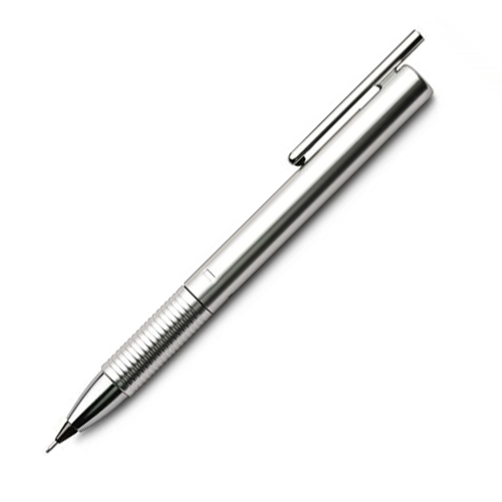 LAMY TIPO Natural Aluminum Mechanical Pencil 0.7 mm. (Lami Holder-Clip ...