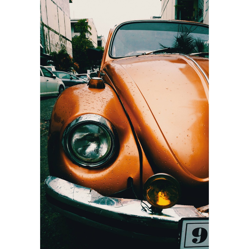 Volkswagen Beetle Classic Turtle Car Poster Home Decoration Ideas Room ...