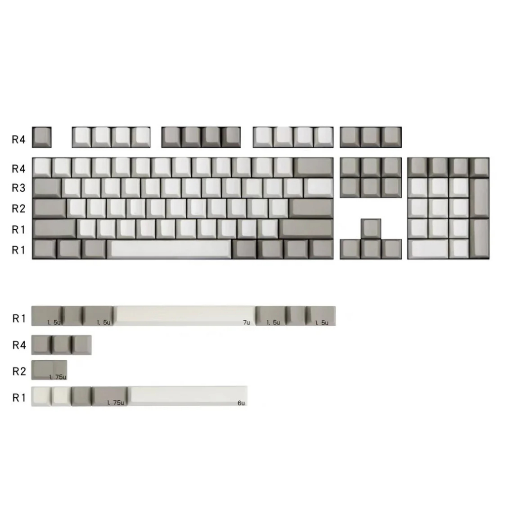 [Keycaps] EnjoyPBT 9009 Blank Keycap Set PBT | Shopee Philippines