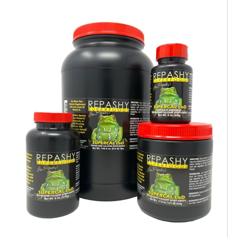 Repashy Supercal LoD-Calcium Six Jar 15 g. | Shopee Philippines