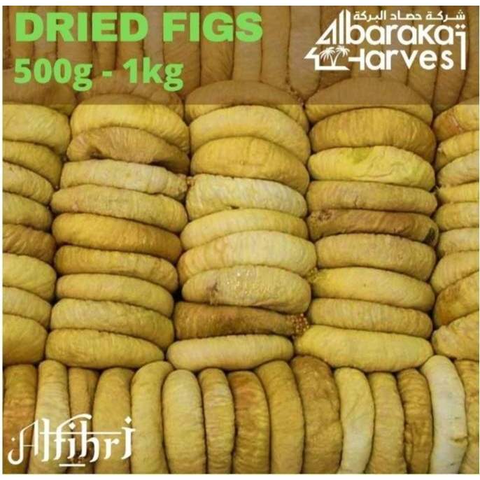 FIGS NATURAL DRIED SOFT PREMIUM QUALITY Size 500 G 1 Kg. | Shopee ...