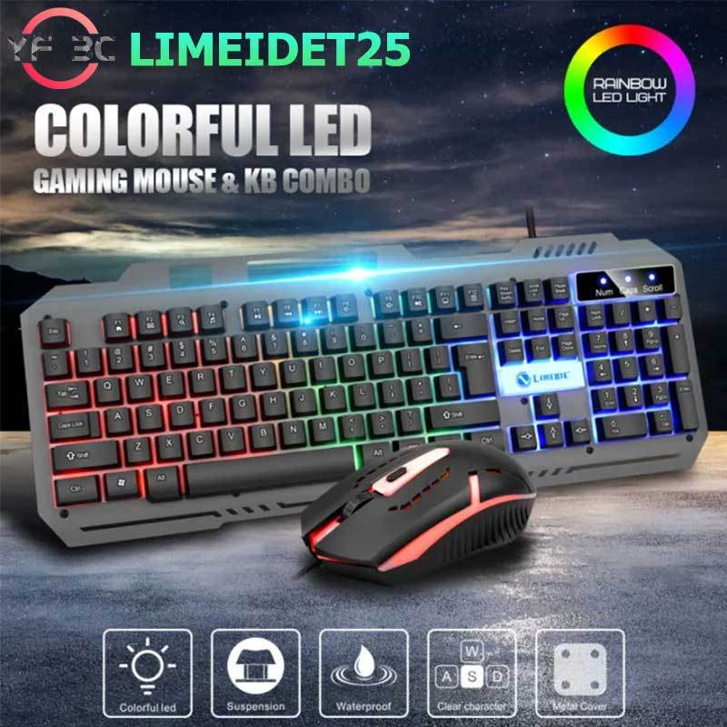 YF 3C LIMEIDE T25 Illuminated For Gaming Metal Surface Big Plate ...
