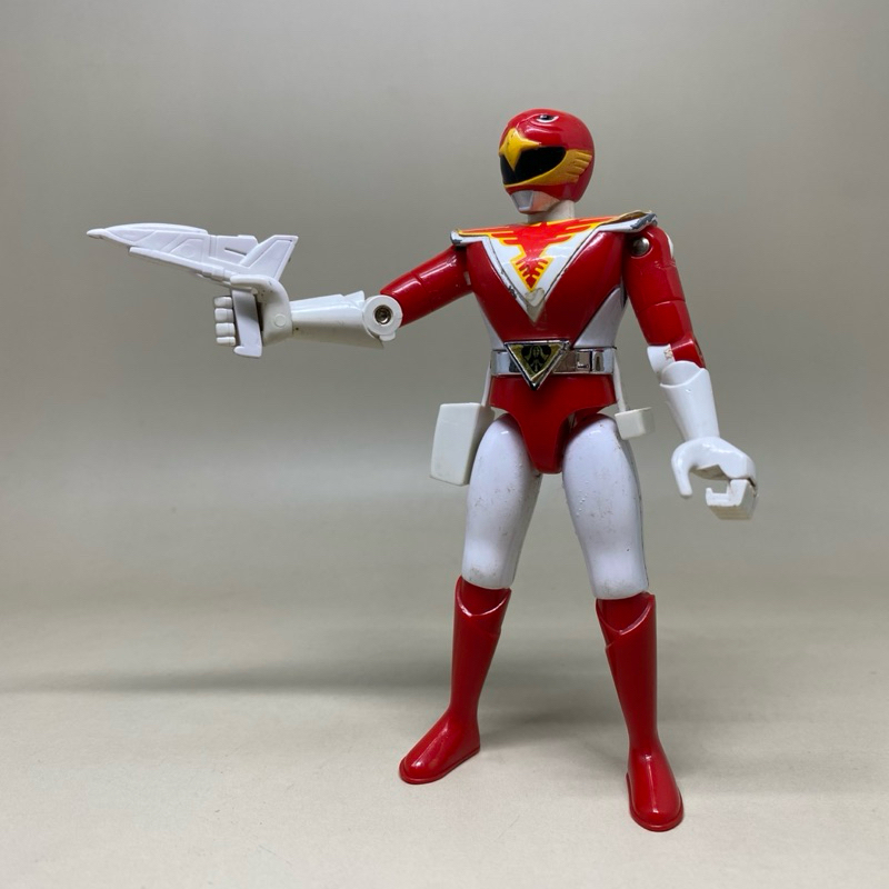 Steel Figure Movement 5 Colors Old Work 1990 | Sentai Jetman Red BANDAI ...