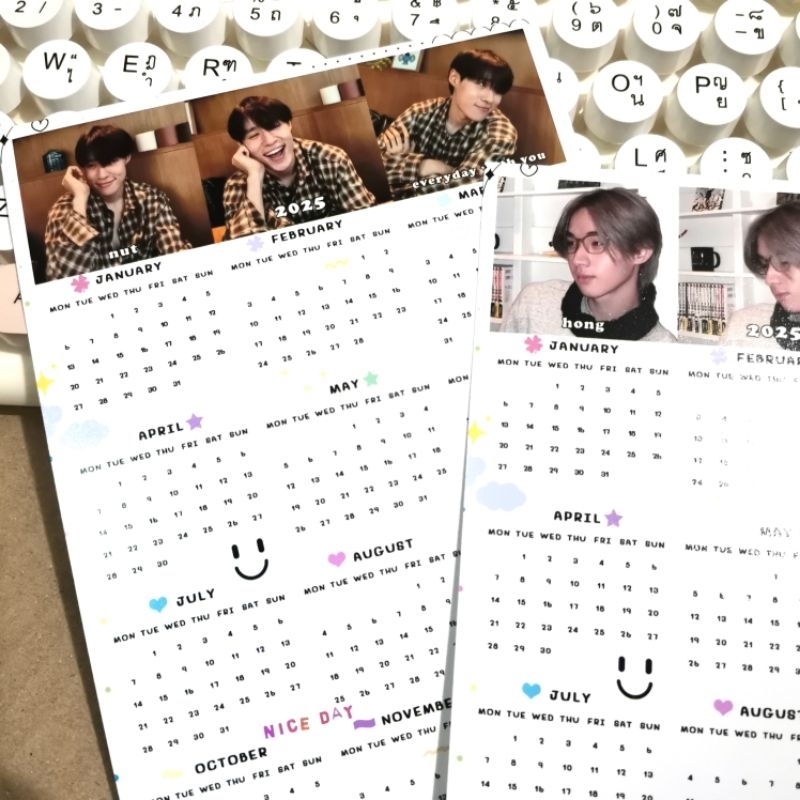 LYKN-calendar 2568/2025 Photo 5x7 Inch Lican tpop | Shopee Philippines