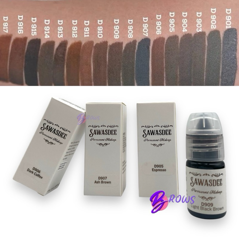 Hello Color Sawadee Eyebrow Tattoo Good 12ml. | Shopee Philippines