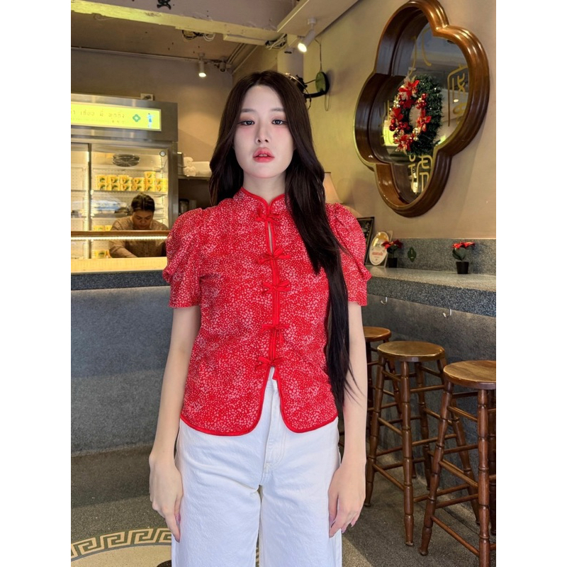 VALEN BASIC STORE Mandarin Collar Shirt | Shopee Philippines