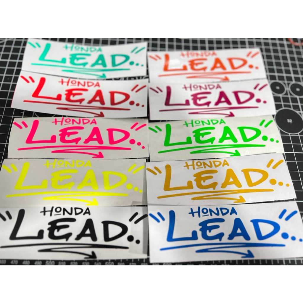 LEAD Signature Sticker (NEW NEW) | Shopee Philippines