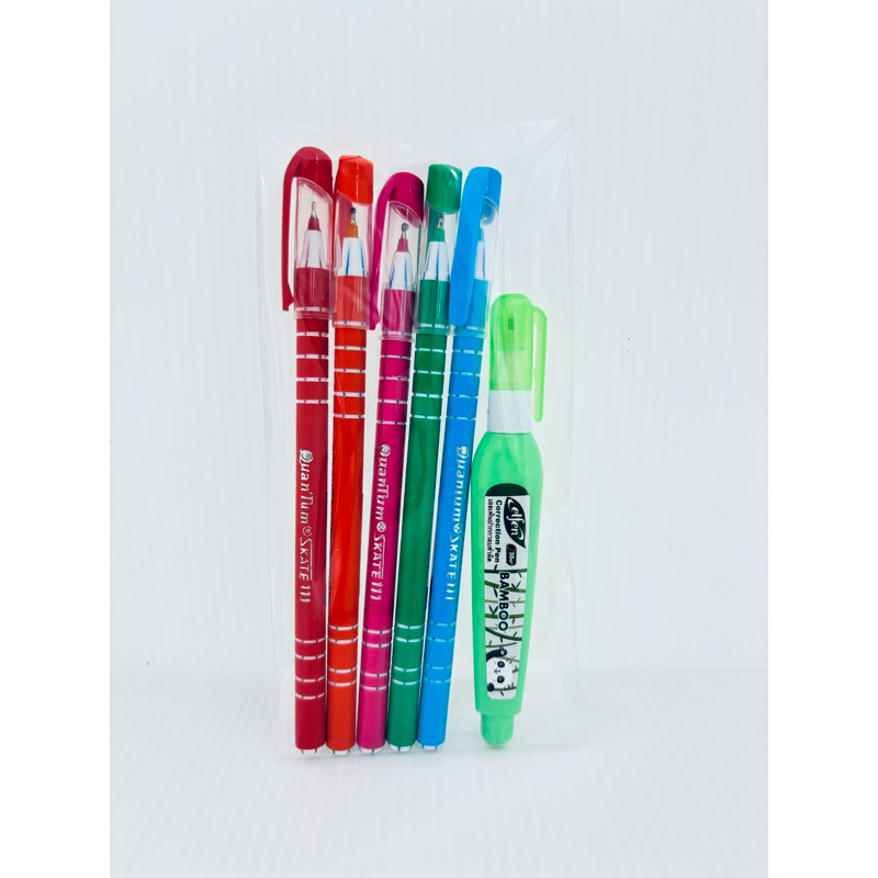 Quantum Pen SKATE 111 Arrange A Blue + Correction Pen. | Shopee Philippines