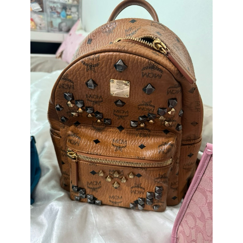 Authentic MCM S Backpack 1 Used Condition | Shopee Philippines