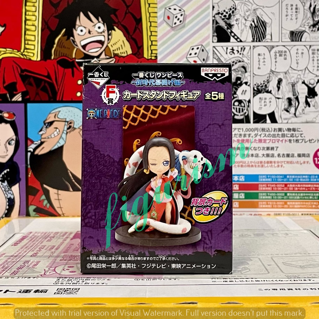 Boa Card Stand Figure Ichiban Kuji E one piece Lucky Draw Authentic ...