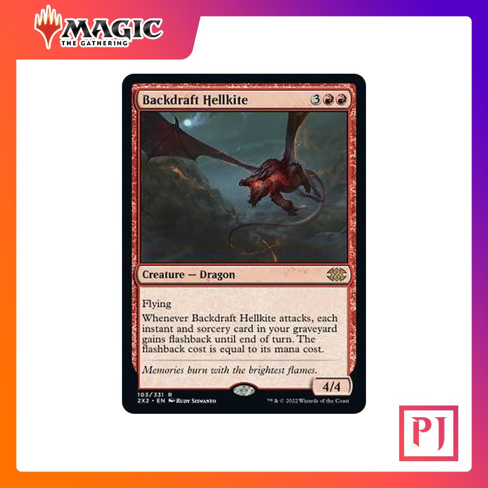 [MTG] Backdraft Hellkite [2X2] [RED] [RARE] [NORMAL] [ENG] (Magic Card ...
