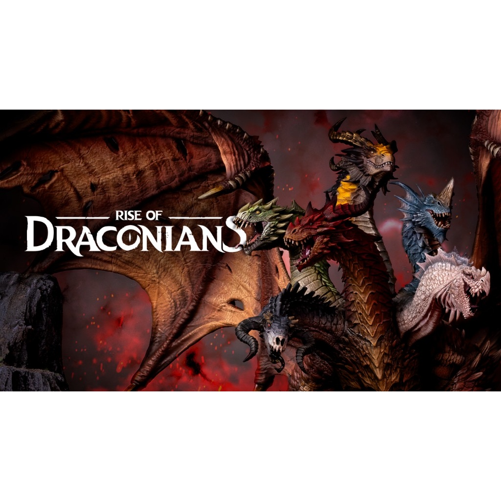 Rise of the Draconians-Model For DnD miniature [Made to order Parcel ...