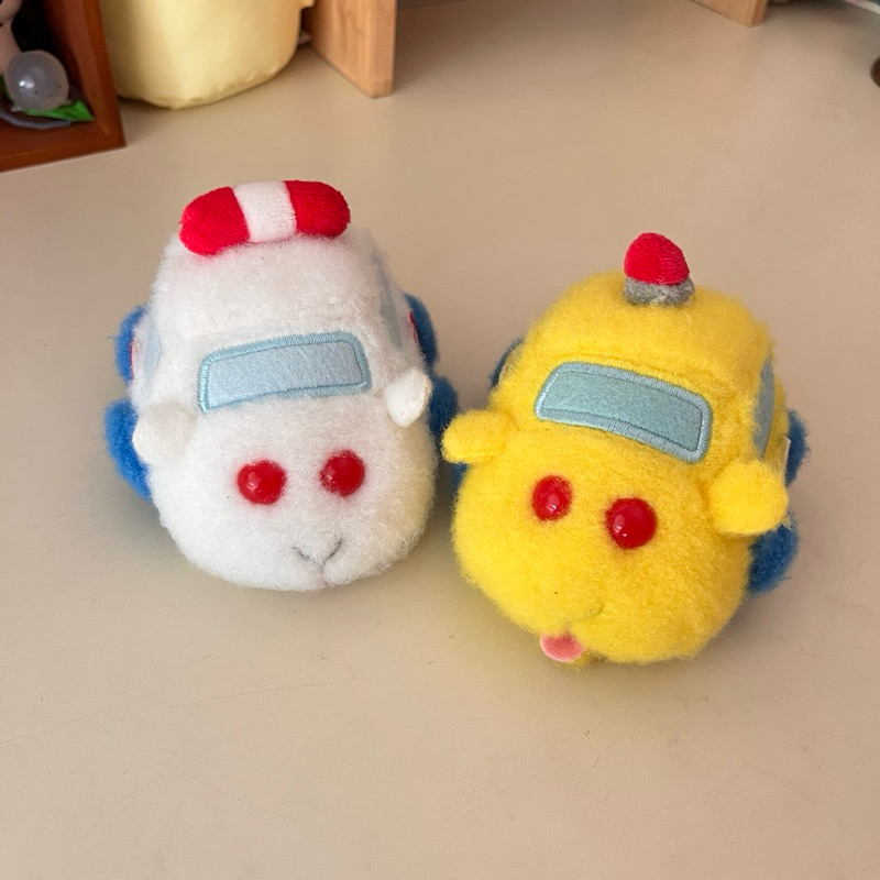 Fluffy Stuffed puipui molcar Puimolcar Rodent Rat Soft Fur Wheel ...