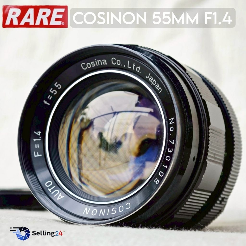 Cosina Cosinon 55mm f1.4(16) Prime Lens M42 Mount Swirly bokeh | Shopee ...