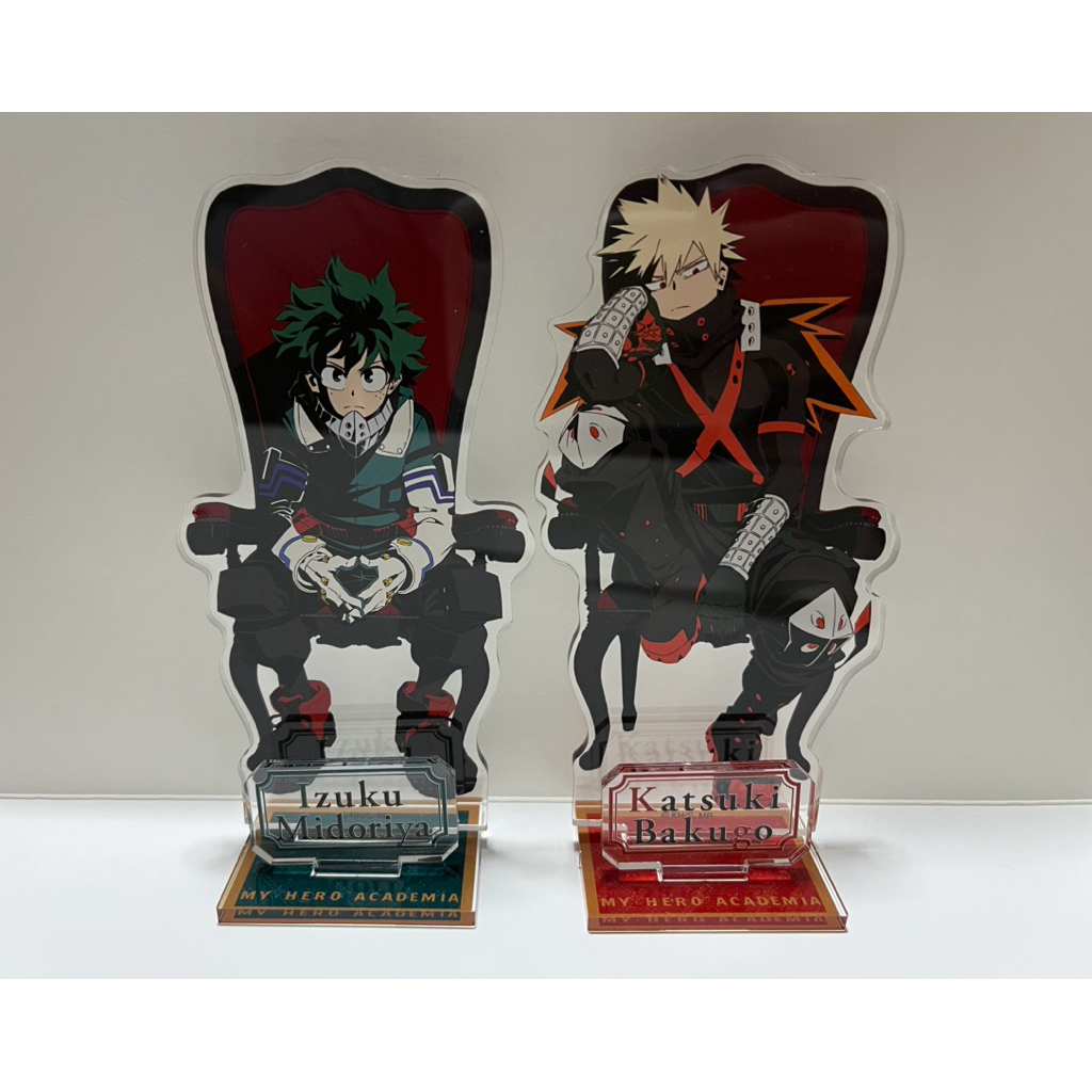 (2nd Hand Sold In Pairs) Acrylic Stand My Hero Academia Bakugo Deku ...