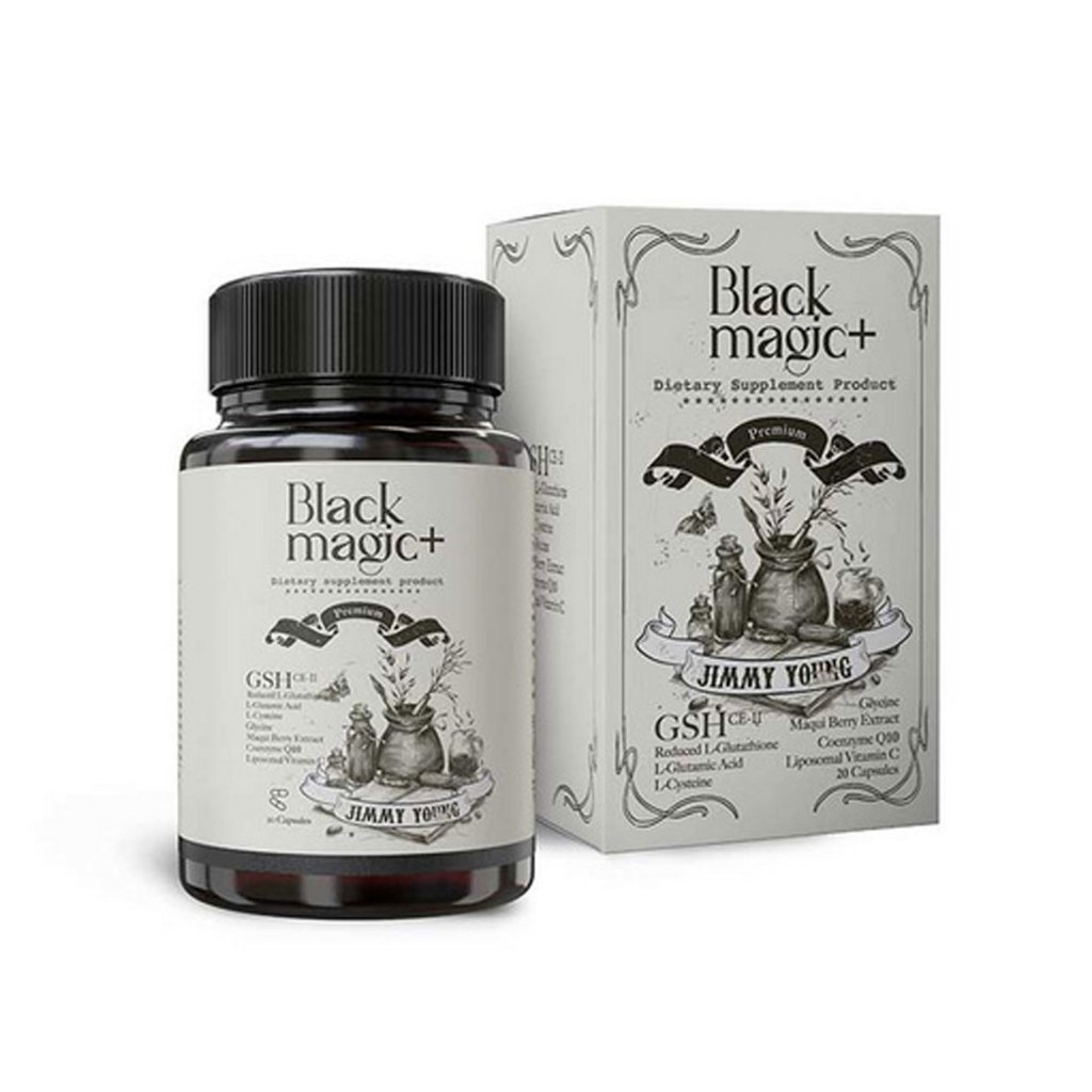 Gluta Black Magic 20 Capsules Glutathione | Shopee Philippines