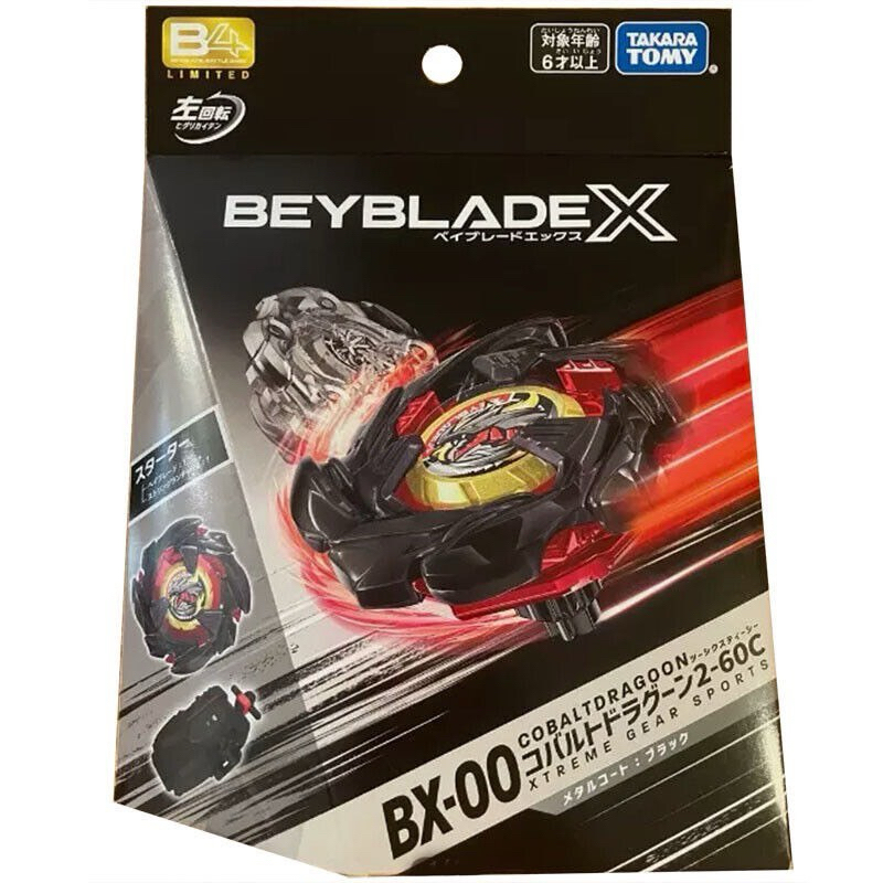 Beyblade X Complete Box X BX-00 Cobalt Dragoon 2-60c Left Hand Spin | Shopee Philippines