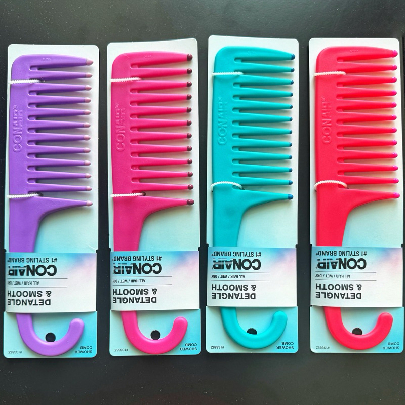 Authentic From USA Conair Comb Curly Hair Does Not Break Curls Reduces ...