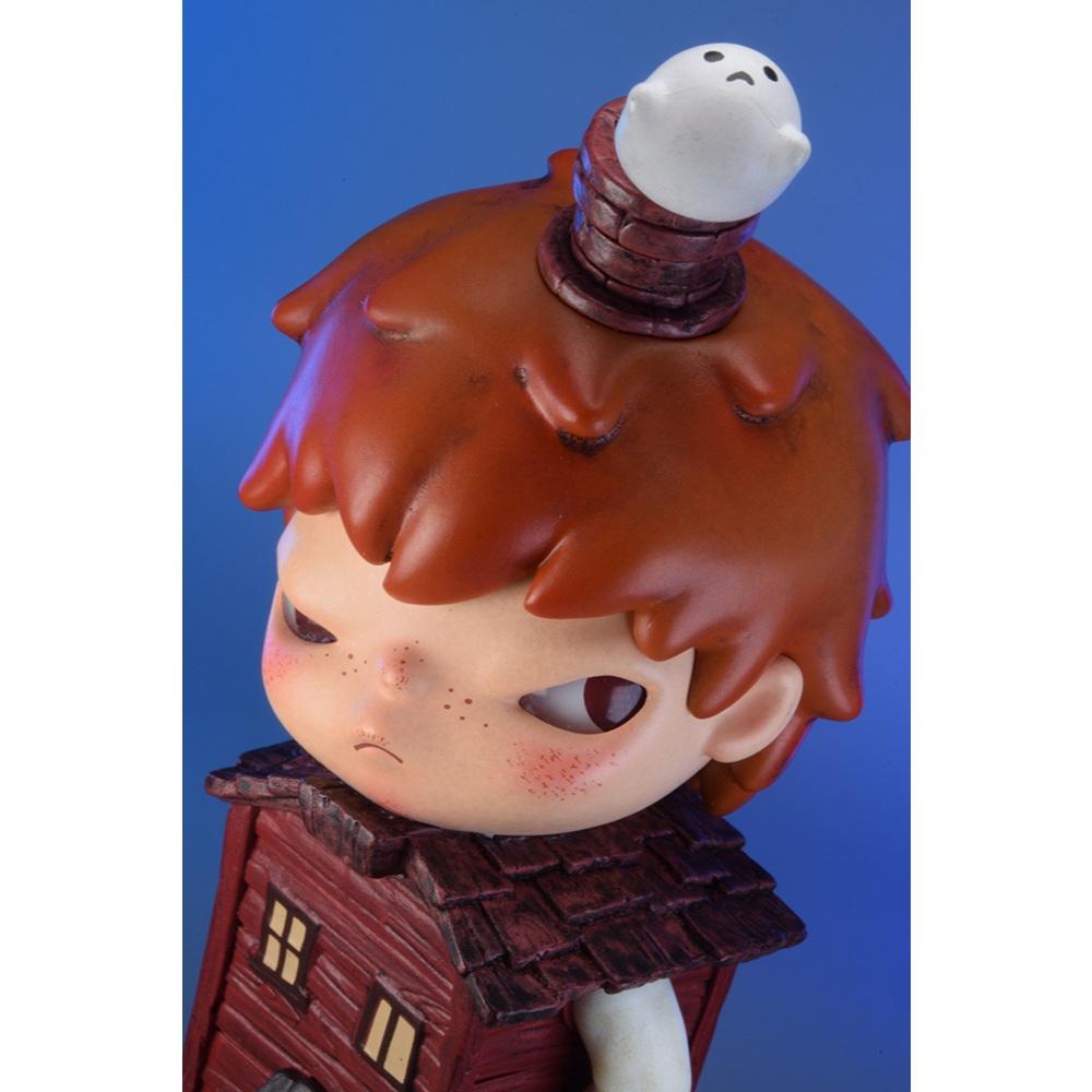 Art toy POP MART Hirono Shelter Series-Cabin The Creepy Wooden House 1 ...