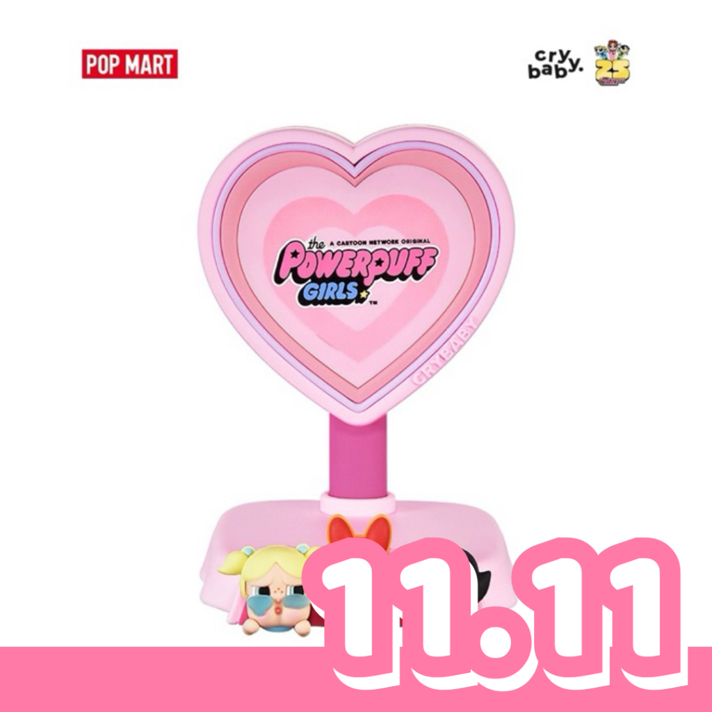 Popmart Crybaby X Powerpuffgirls Phone Holder Mirror | Shopee Philippines