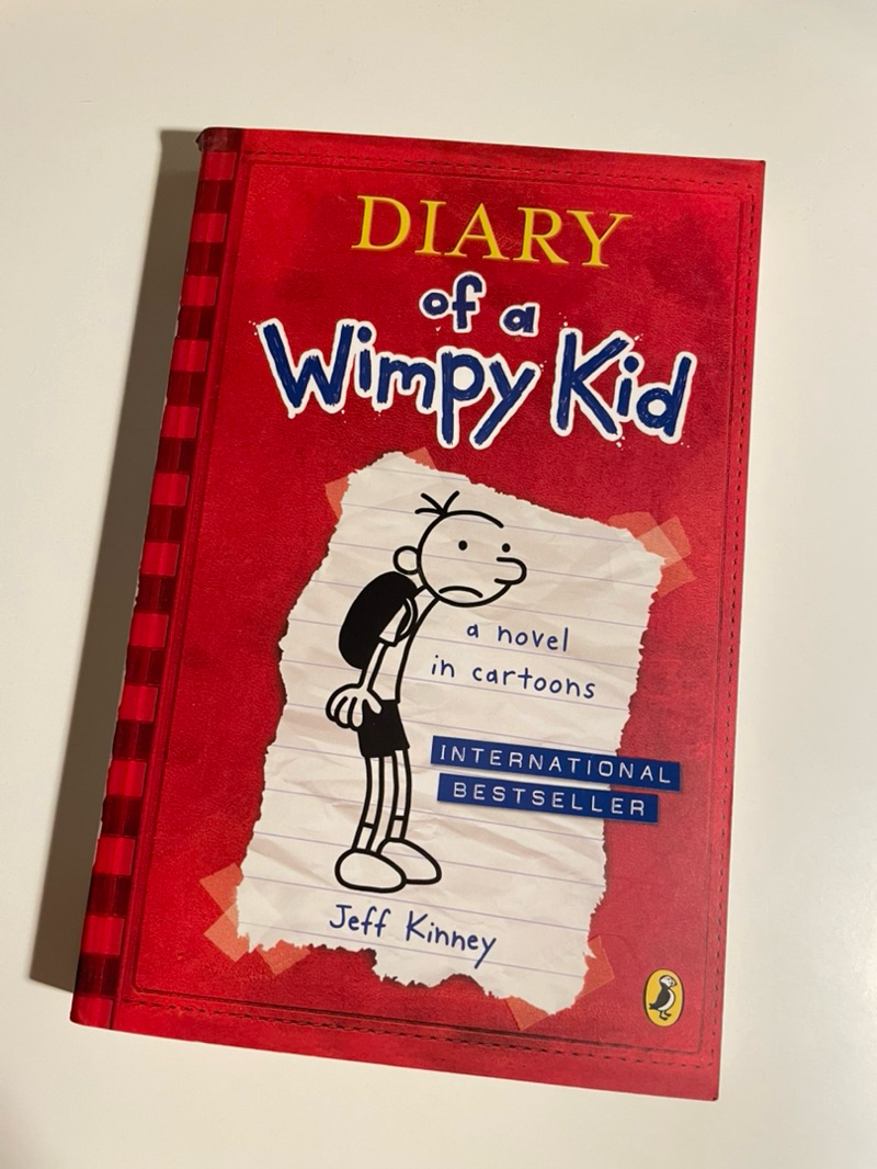 Second Hand English Books | DIARY of a Wimpy Kid | Shopee Philippines
