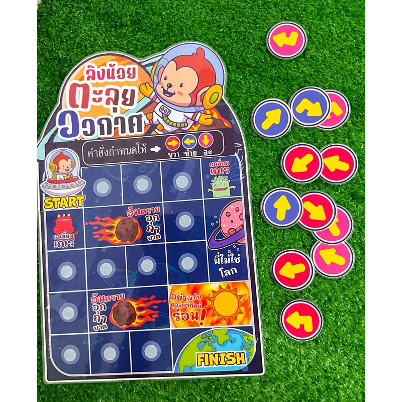Teaching Materials Coding Little Monkey Dung Through The Space | Shopee ...