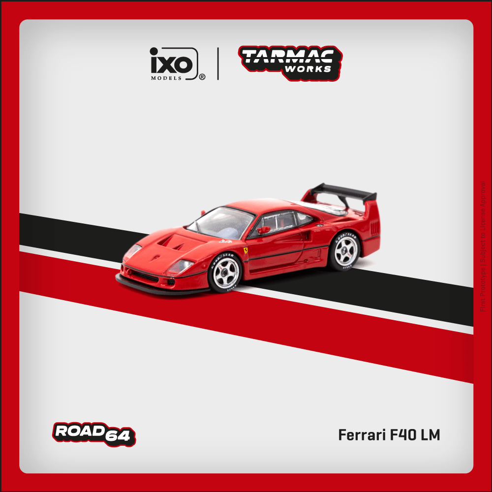 Ferrari F40 LM Red 1:64 (TARMAC WORKS) | Shopee Philippines