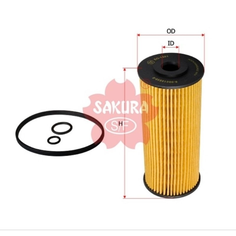 ISUZU ELF NLR NMR Oil Filter 130 Hp | Shopee Philippines