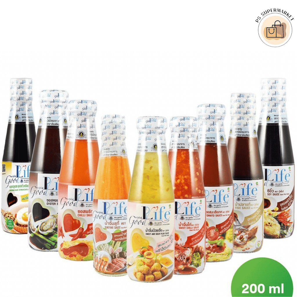 Goodlife good life Reduce Sugar Low Sodium Soy Oyster Chili Tomato ...