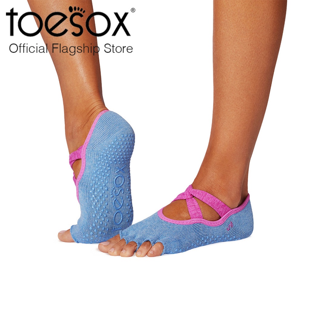 (New Spring 2025) ToeSox Grip Half Toe Ivy Energy Non Slip Split Socks ...