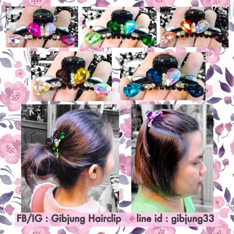 Crystal Korean Clip Small Size | Shopee Philippines