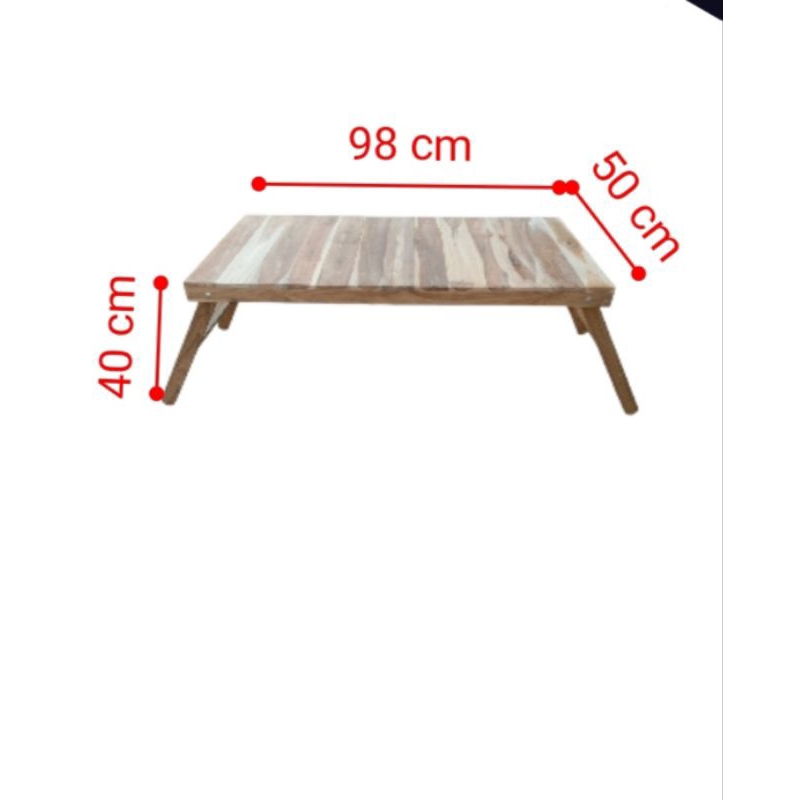 Japanese Folding Table (Size: Height 40 Cm Width 98 Depth 50 Cm ...