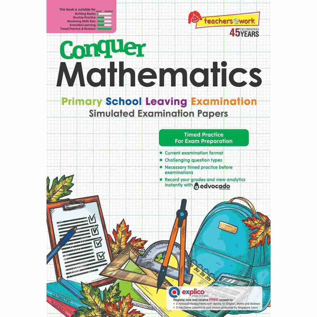 Gsap_elementary Mathematics Exercises Grade 6 Conquer PSLE – Simulated ...