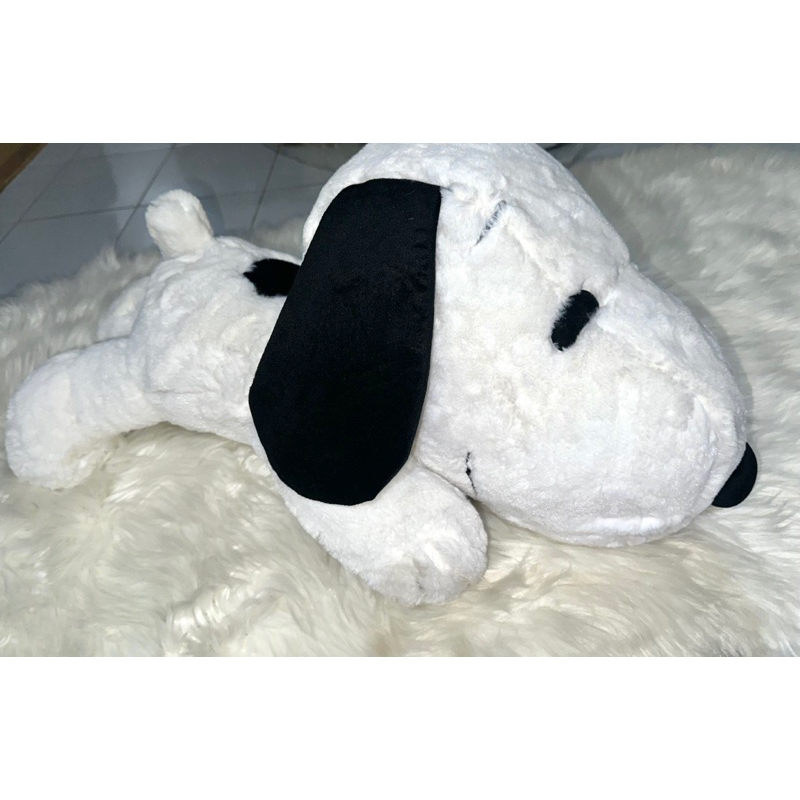 Snoopy Doll | Big Soft Fur Hanging Tag Genuine Copyright | Shopee ...