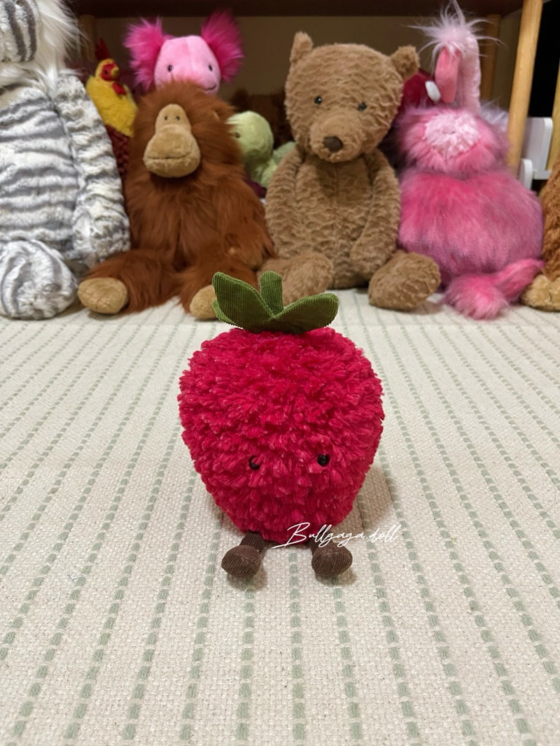 Jellycat Plush Toy-Amuseables Strawberry (Tag cut) | Shopee Philippines