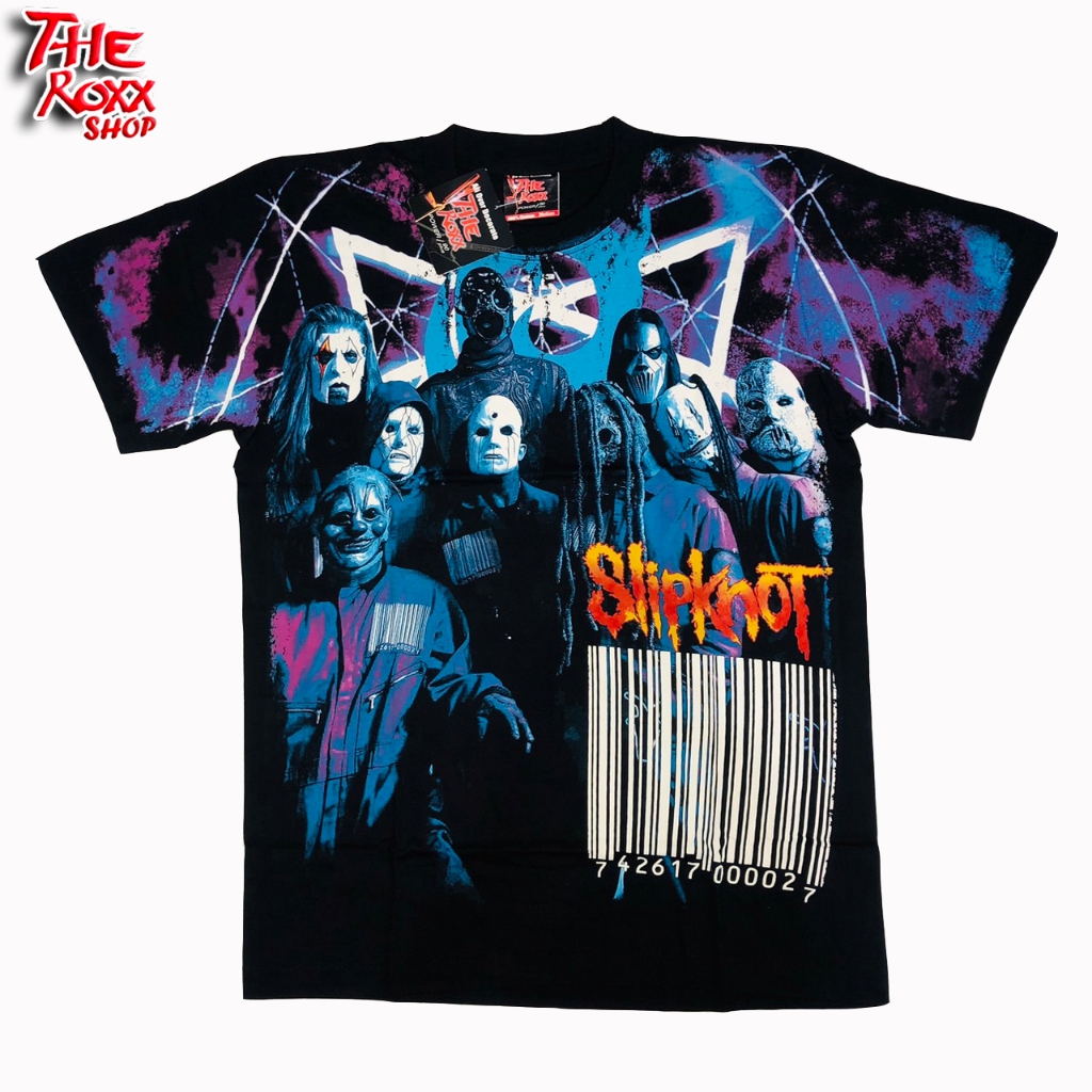 Slipknot OVP Band Shirt MSD Graphics Screen-25 Bands Full Pattern Not ...
