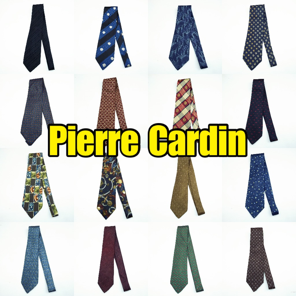 Pierre Cardin Necktie – Luxury Brand Name Second Hand | Shopee Philippines
