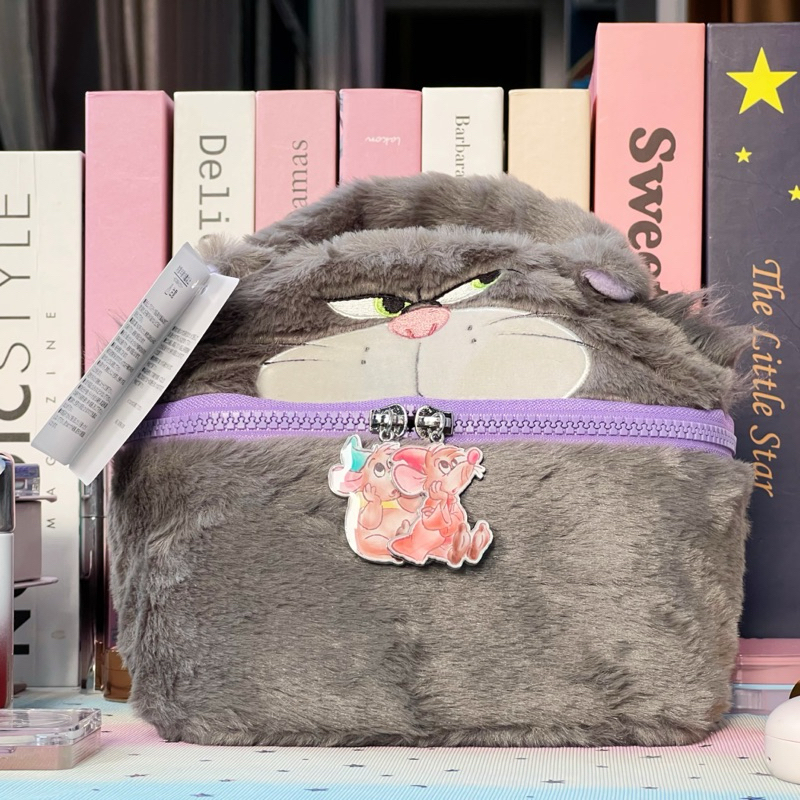 Original Copyright Lucifer Cat Cosmetic Bag From Disney Store Japan ...