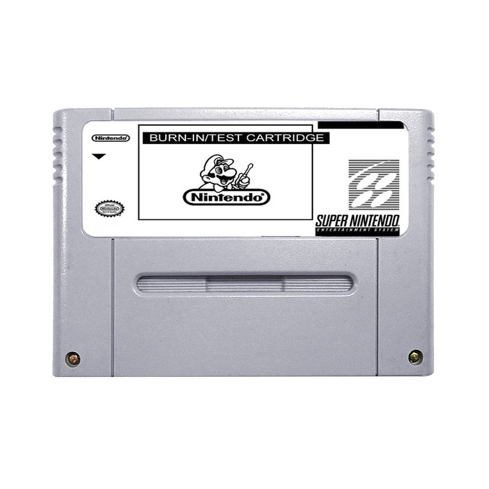 Super Nes Service Or Nintendo For Test Check Game Machine Work System ...