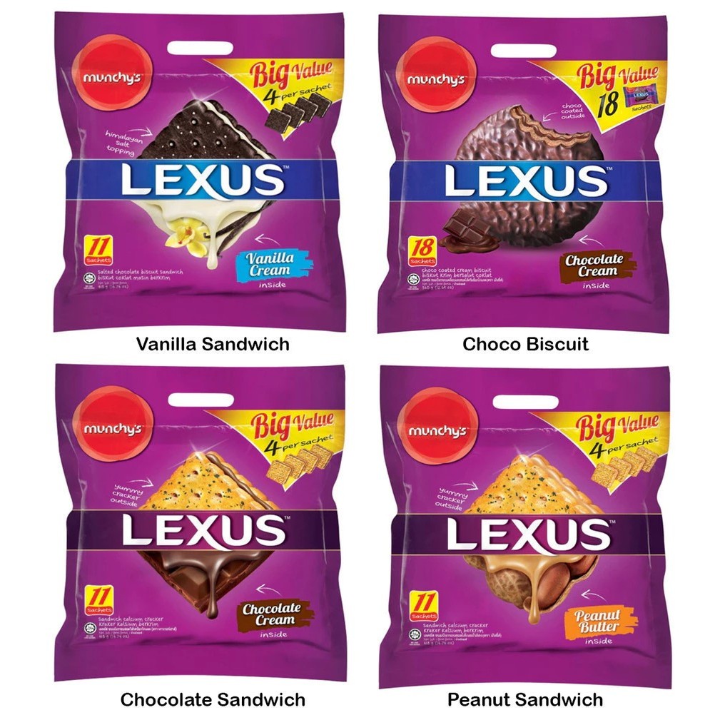SKM Munchy's Lexus Snacks 360g-418g | Shopee Philippines