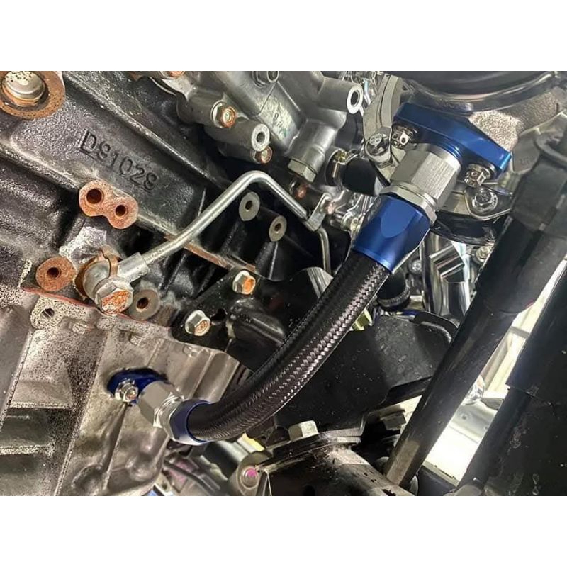 HYB Turbo Oil Return Kit Standard Genuine Fitting Straight Model D-max ...