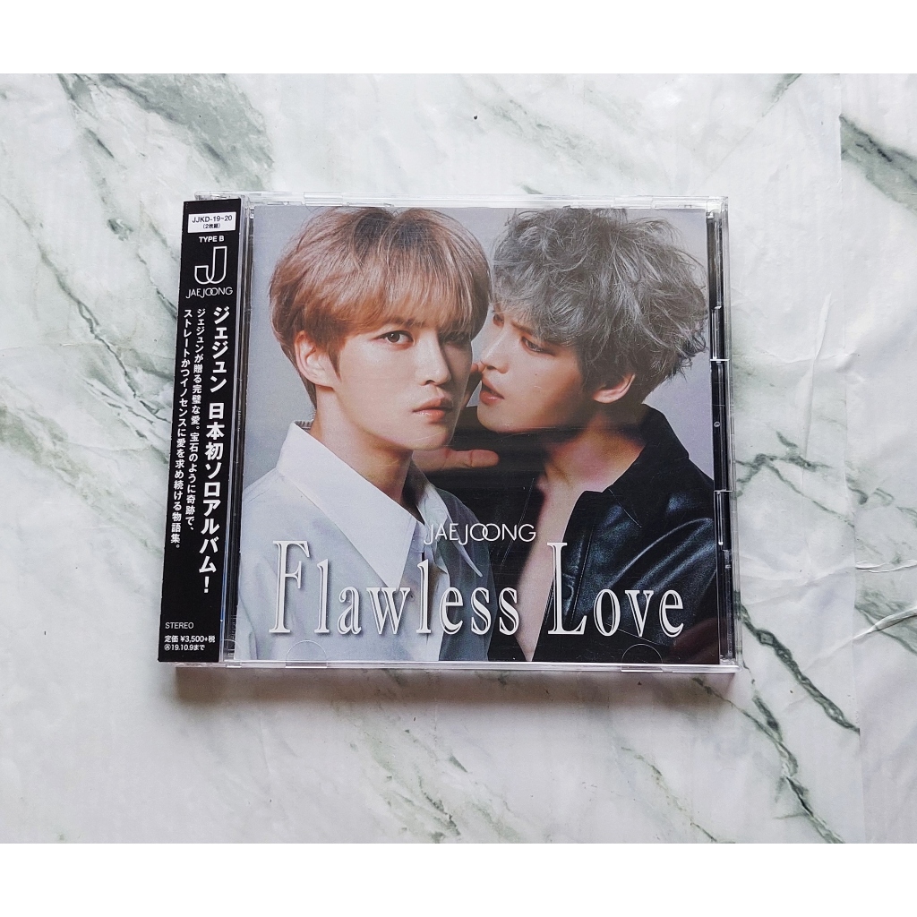 Japanese Album Jaejoong-Flawless Love Limited B CD + DVD Unwrapped No Kpop Card JYJ TVXQ ...