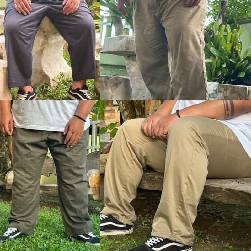 Loh Straight Legs Assorted Colors Work Pants Fat People. Long Leg ...