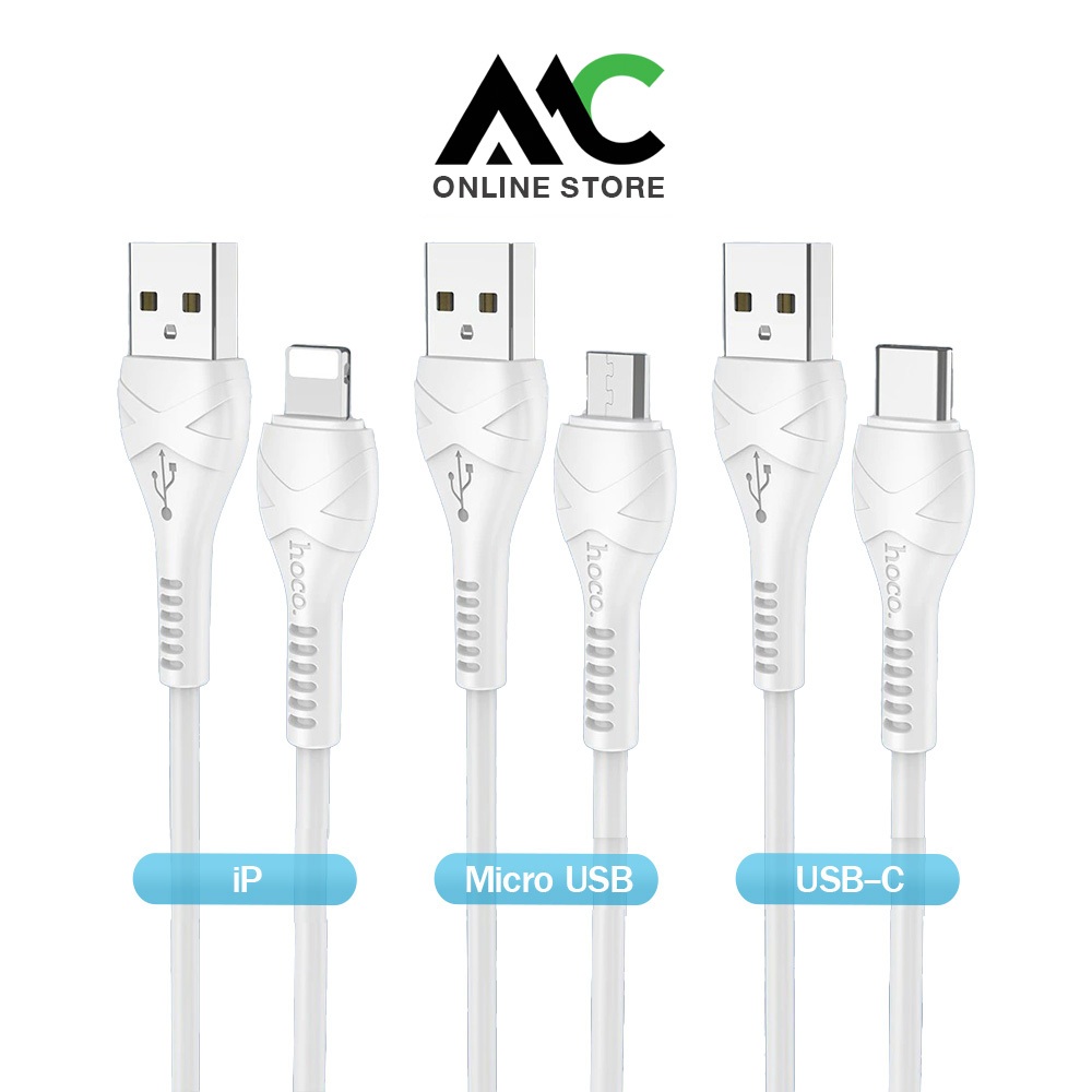 Hoco X37 3A Charging Cable Fast 1 Meter Long For iOS/Micro/Type-C Cool ...