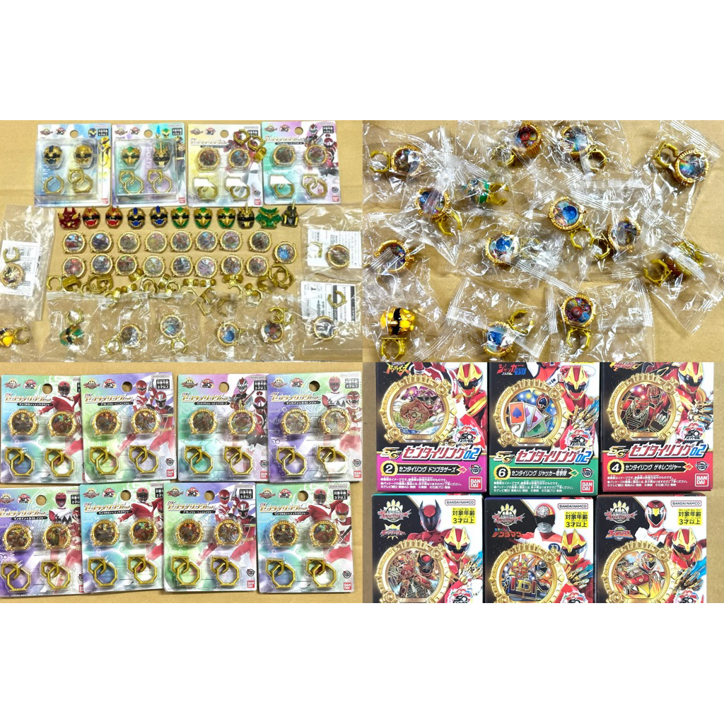 (Refill New Update 18/06/25) DX SG GP Sentai Ring-Of The Gojuger ...