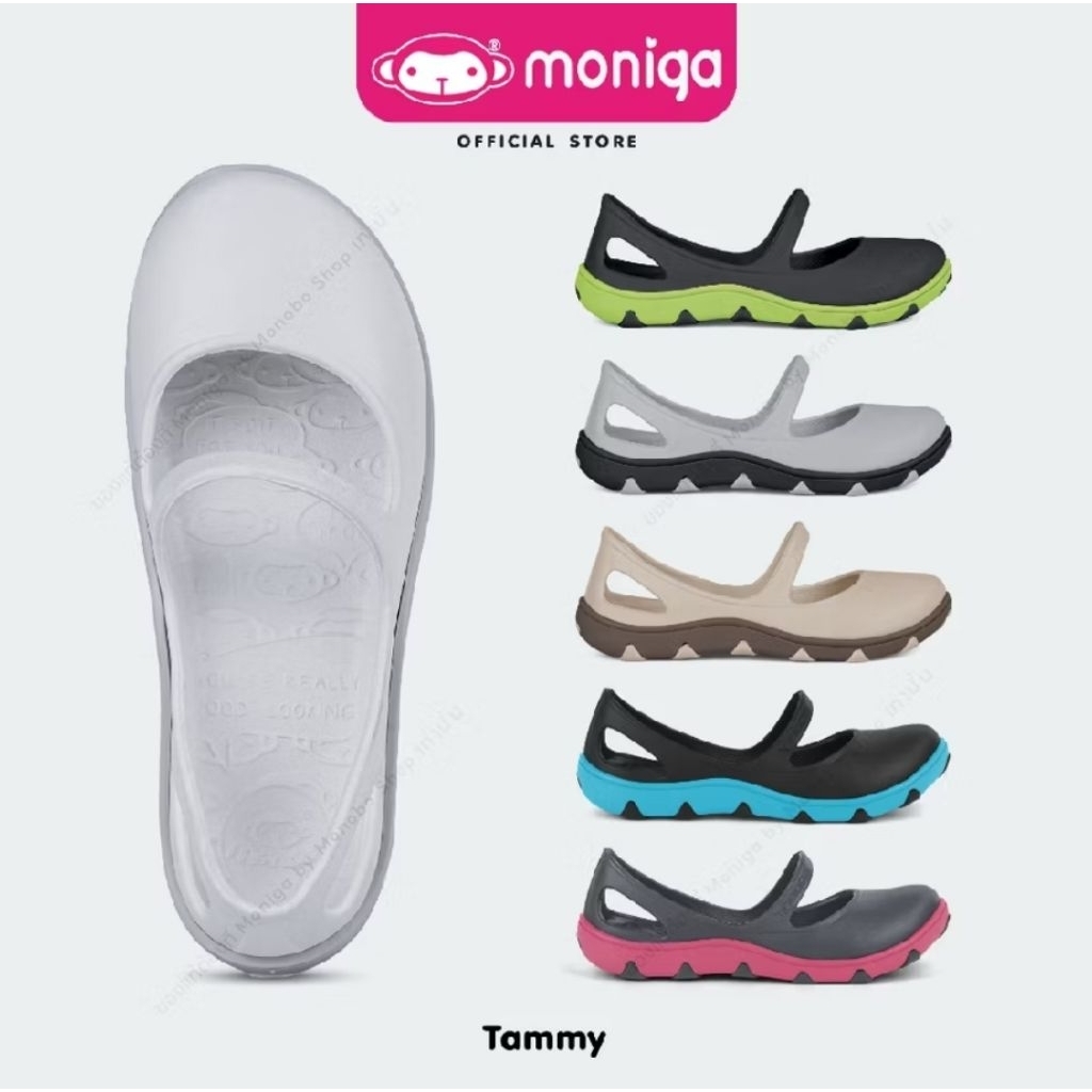 Moniga by Monobo 100% Authentic Tammy Model Closed-Toe Shoes With Back ...