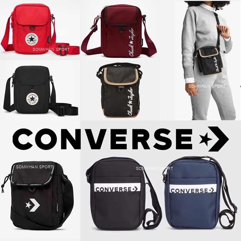Converse Crossbody Bag Men/Women Genuine License 1 | Shopee Philippines
