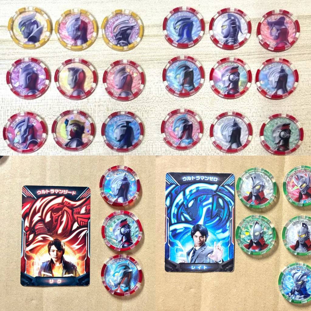 (Update 18/08/25) Ultra Medal-Ultraman Z Combo Set 2nd Hand (Ultraman Z ...